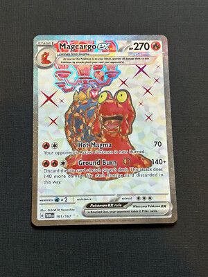 SV06: Twilight Masquerade #191/167 Magcargo ex | eBay