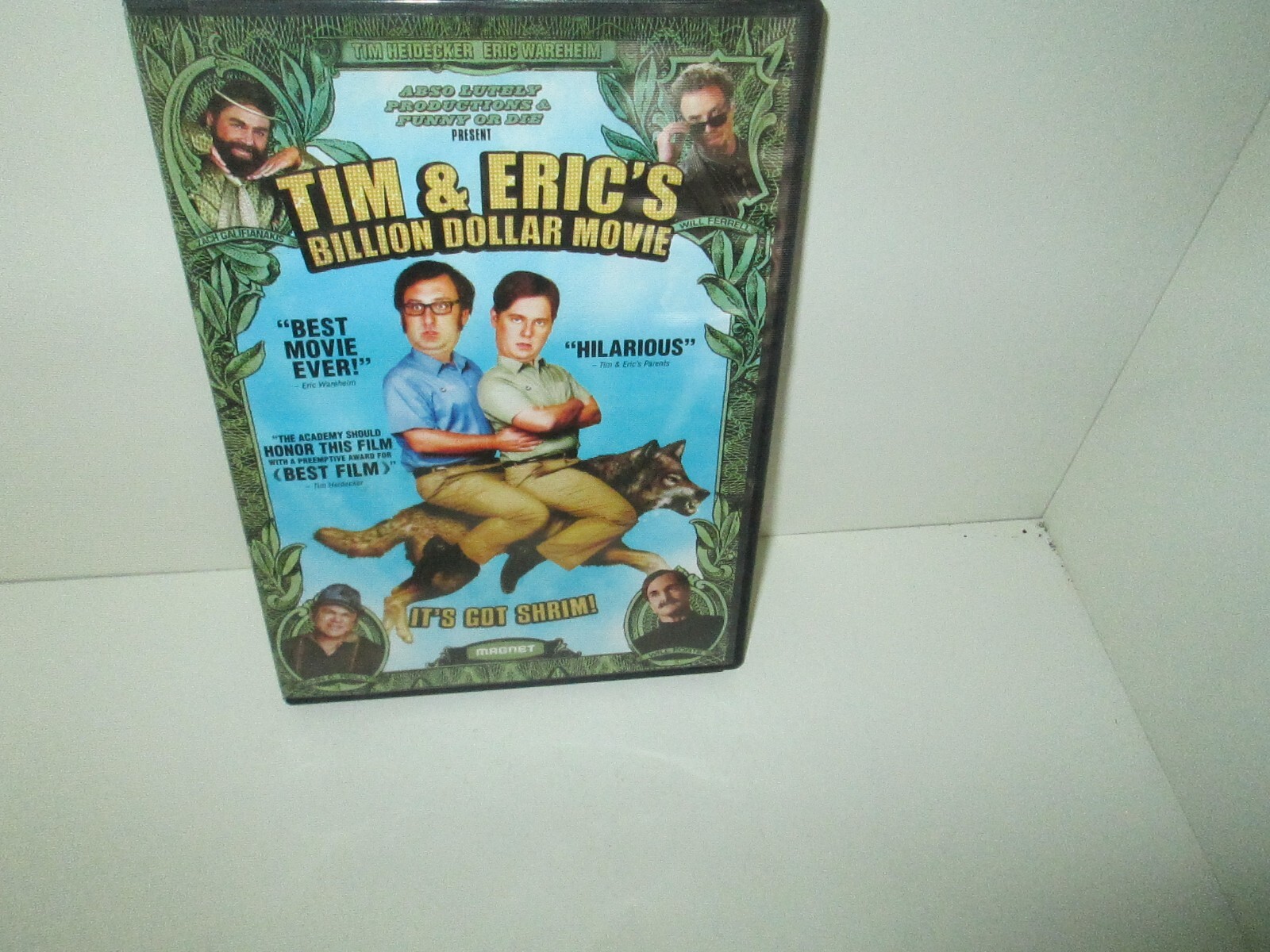 TIM & ERIC'S BILLION DOLLAR MOVIE Indie Comedy dvd HEIDECKER John C ...