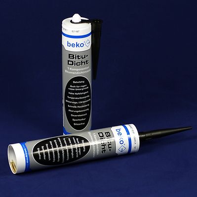 (20,97€/L) beko BITU-DICHT 310 ml, schwarz (Dach Bitumen Dachdicht ...