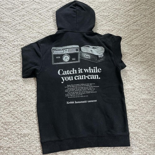 Kodak H&M Black Hoodie Men's Size XS | eBay