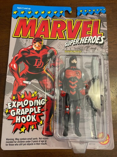1994 Toy Biz Marvel Super Heroes Daredevil Exploding Grapple Hook ...