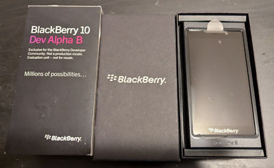 Blackberry 10 Dev Alpha B - RARE Z10 Prototype! | eBay