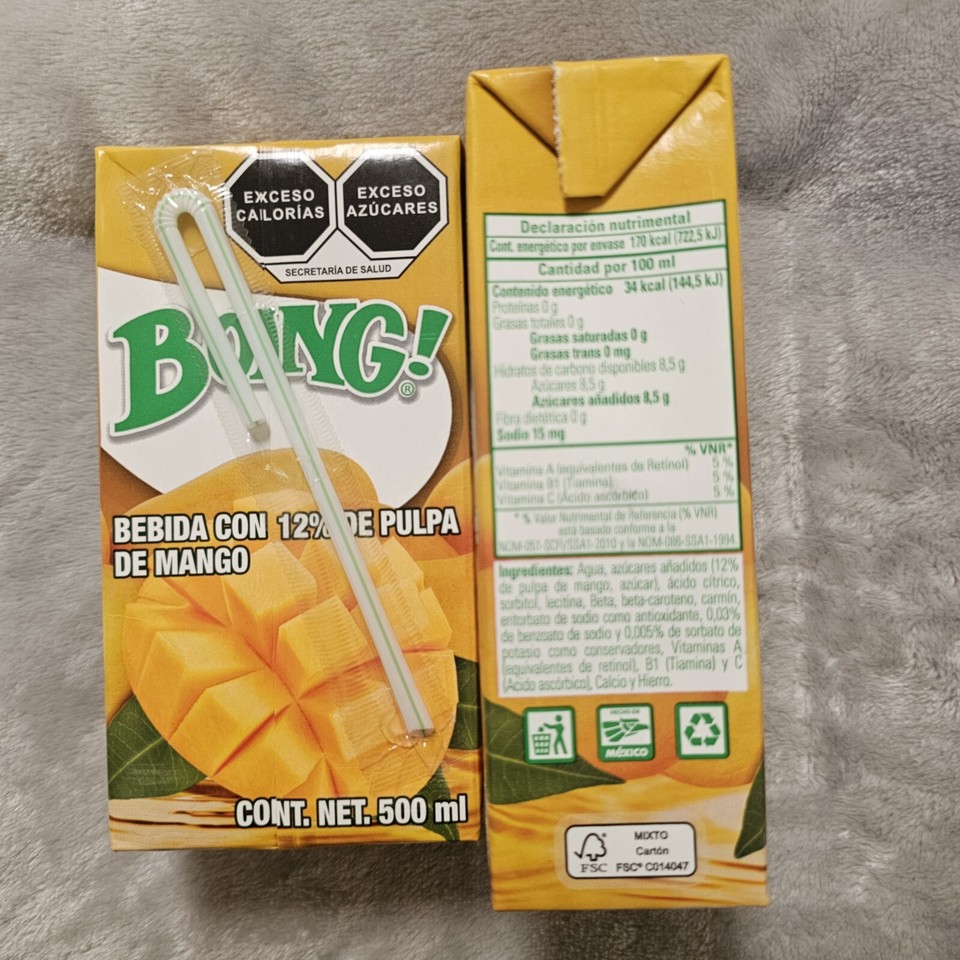 Boing! De Mango BEBIDA CON 12% DE PULPA 500 ML | eBay