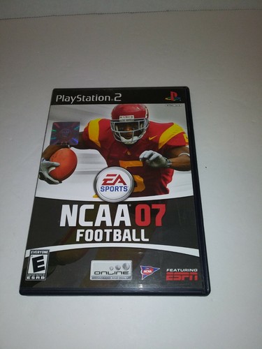NCAA Football 07 (Sony PlayStation 2, 2006) PS2 Video Game has manual ...