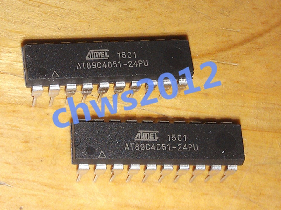 10Pcs DIP20 AT89C4051-24PU Atmel New | eBay