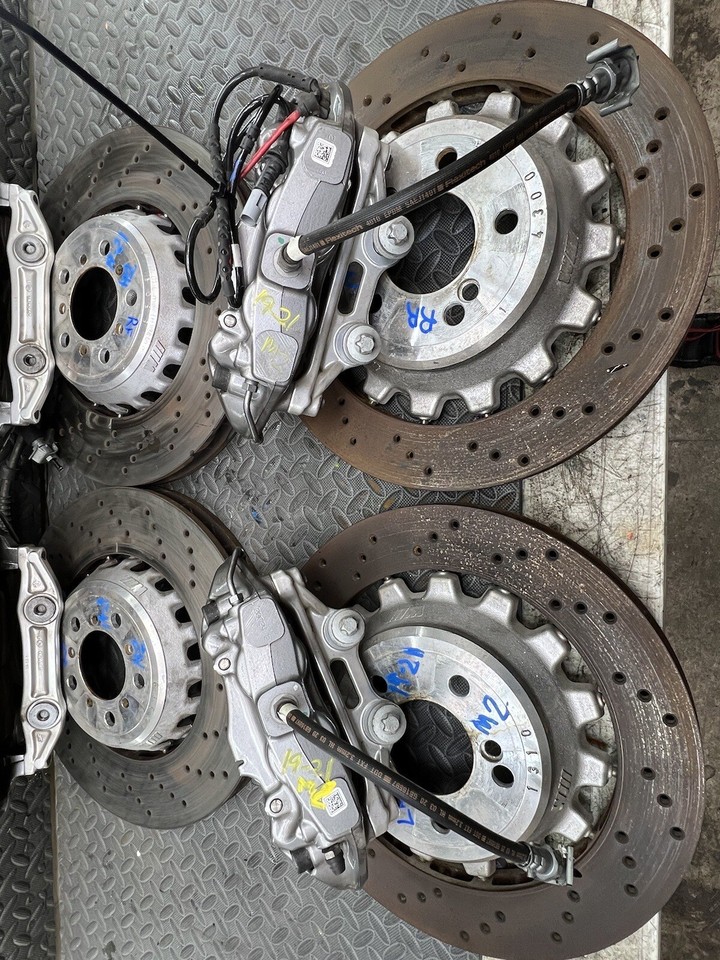OEM 2019-2021 BMW M2 F87 COMPETITION BREMBO FRONT REAR BRAKE CALIPERS ...