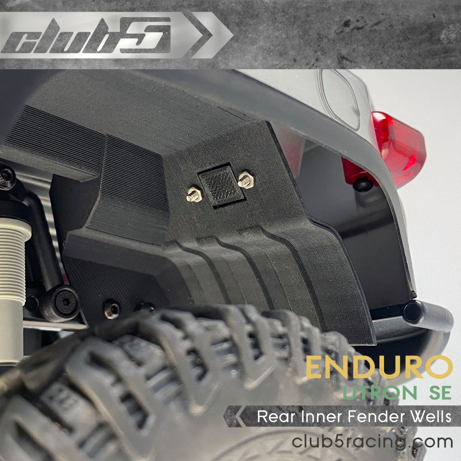 Rear Inner Fender Wells for Element Enduro Utron SE ( Rock Light ready ...