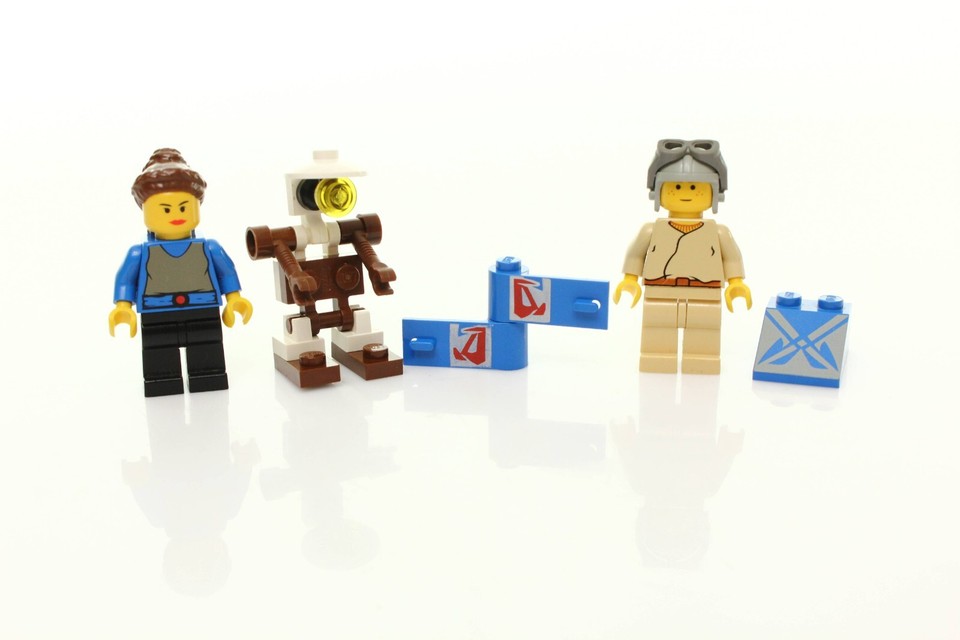 Lego Star Wars Episode 1 Set 7131 Anakin's Podracer 100% complete ...