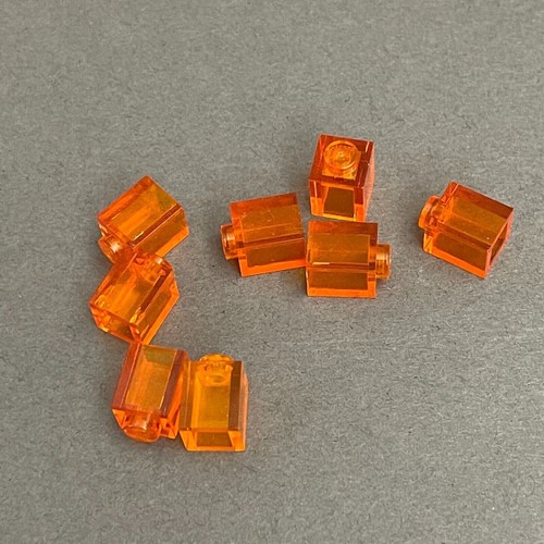 Lego 30071 3005 Transparent Orange Replacement Parts Pieces Lot of 8 | eBay