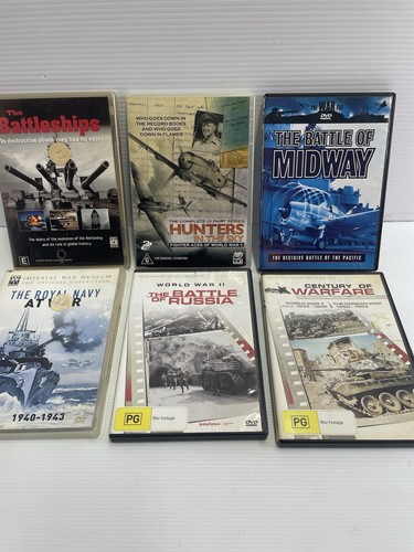 World War 2 Documentary DVD Bundle Bulk Lot X 6 Movies Region 4 ...