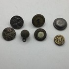 Vintage Buttons Nice Collection of Buttons Job Lot Metal Detecting find ...