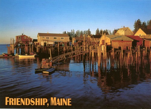 Friendship, Maine --POSTCARD | eBay