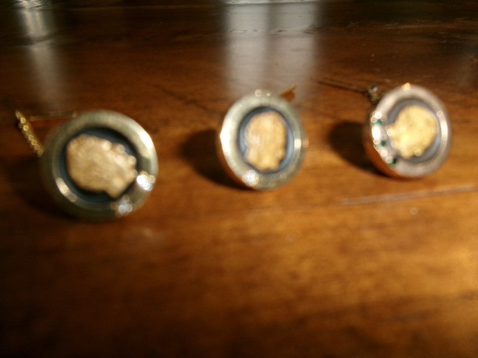 VINTAGE-JOHN DEERE -10 KT. GOLD-SERVICE CHARMS- 3 CT- | eBay