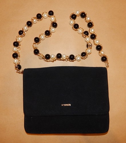 Uterque Shoulder Bag/ Clutch, Suede, NWT | eBay