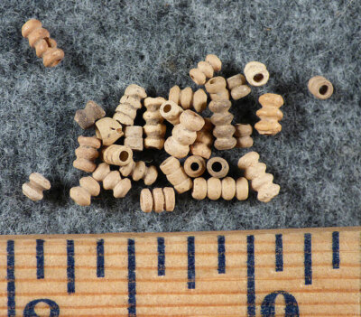 (20) Pre-1600 Cherokee Indian Terracotta Trade Beads Ancient Beads Nice ...