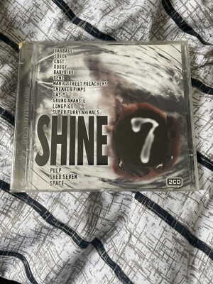 Various Artists Shine 7 CD 2 Disc Set Garbage Suede Oasis Pulp Shed ...