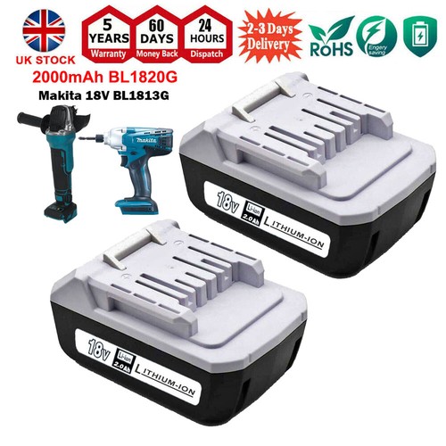 for Makita G-Series Battery 18V BL1815G BL1813G BL1820G HP457D 198186-3 ...