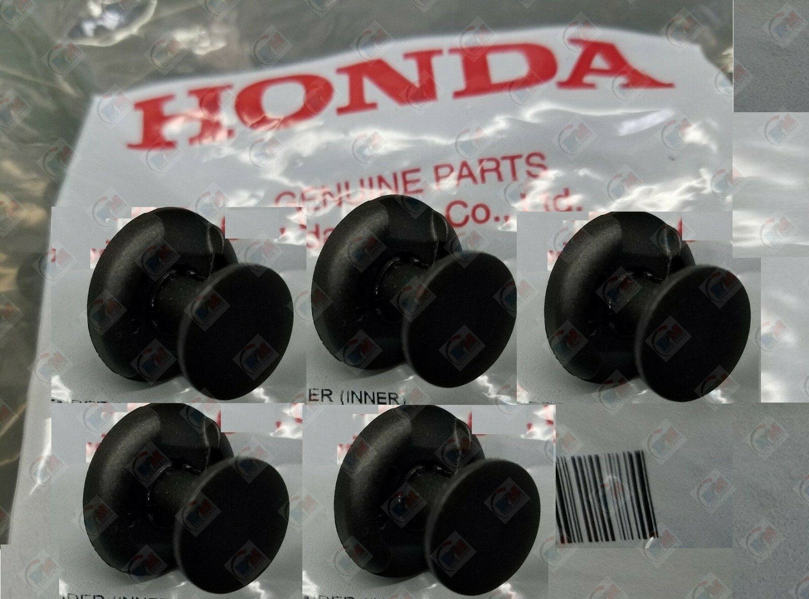5X GENUINE HONDA FENDER LINER CLIP 91501-S04-003 | eBay