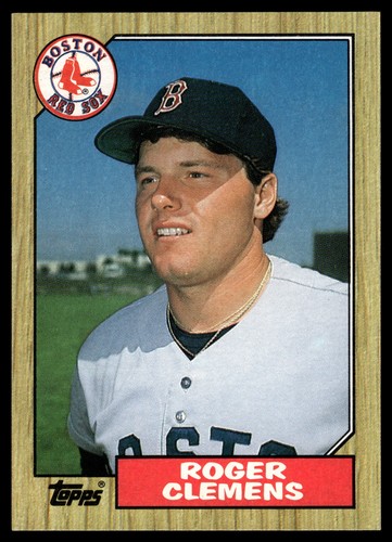 1987 Topps Roger Clemens #340 Boston Red Sox Baseball Card | eBay