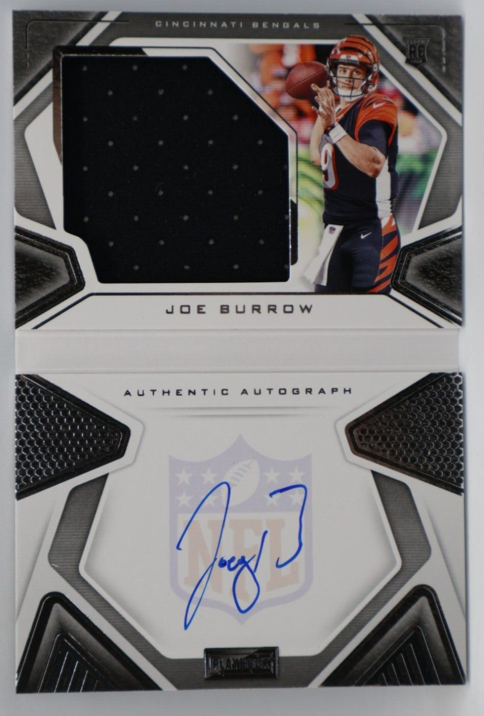 2020 Panini Playbook Booklet Patch Rookie Auto /149 Bengals RC - JOE ...