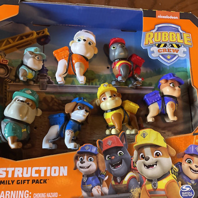 Rubble & Crew Toy Figures Gift Pack with 7 Collectible Action Figures ...