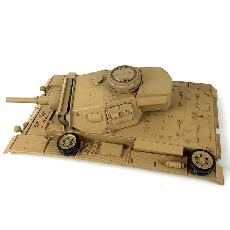 Henglong German Panzer III H 1/16 RC Tank 3849 Plastic Turret Upper ...