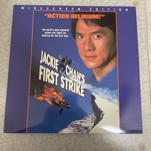 JACKIE CHAN'S FIRST STRIKE (1997 LASERDISC) | eBay