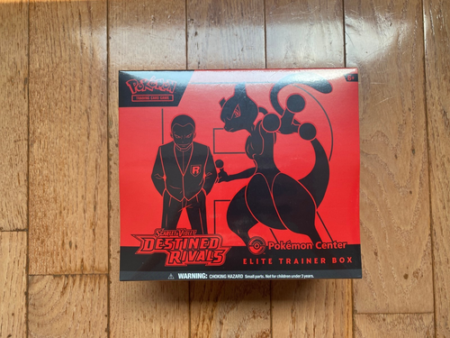 Destined Rivals Pokemon Center Exclusive ETB Elite Trainer Box | eBay