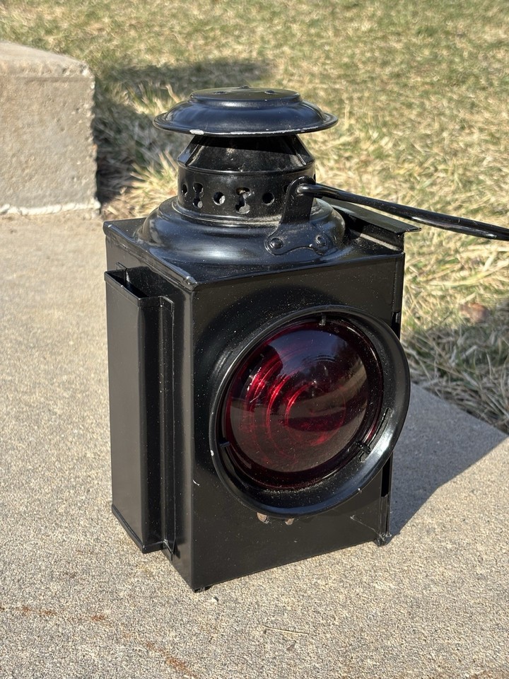 Dressel Railroad Crossing Gate Signal Lamp Train Lantern | eBay