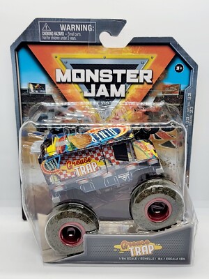 Spin Master Monster Jam 2024 Series 33 Grease Trap Diner Chase Food ...