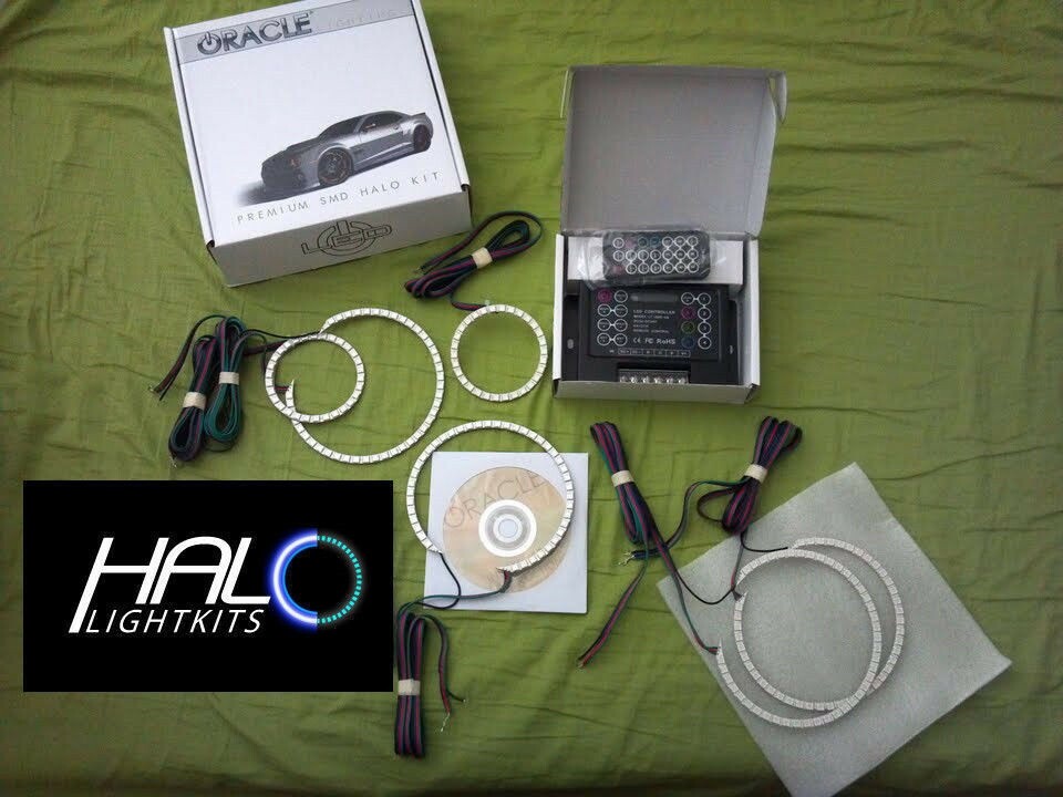 ORACLE COLORSHIFT HALO for NISSAN FRONTIER (2001-2004) Headlight LED ...