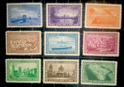 US Stamps - Cinderellas - Eaton’s Fine Letter Paper - NH | eBay