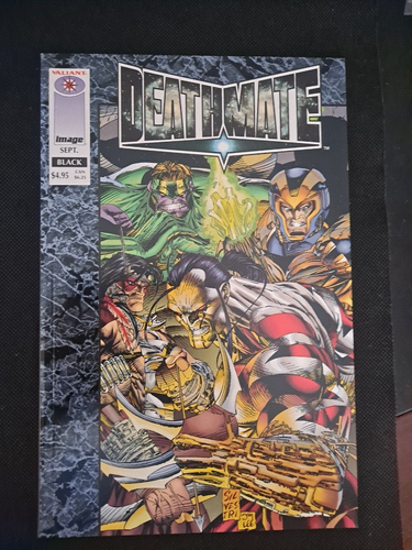 VALIANT IMAGE SEPT BLACK DEATHMATE COMIC BOOK! e8378UXX | eBay