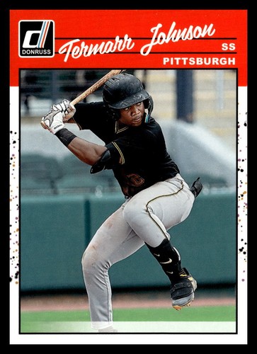 2023 Donruss #247b Termarr Johnson Pittsburgh Pirates Baseball Card | eBay
