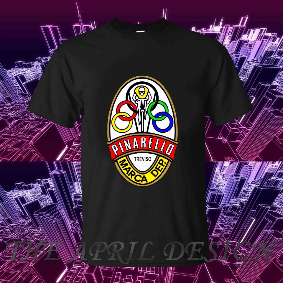 Classic Pinarello Logo Decal Mens T-shirt American sz S-5XL | eBay