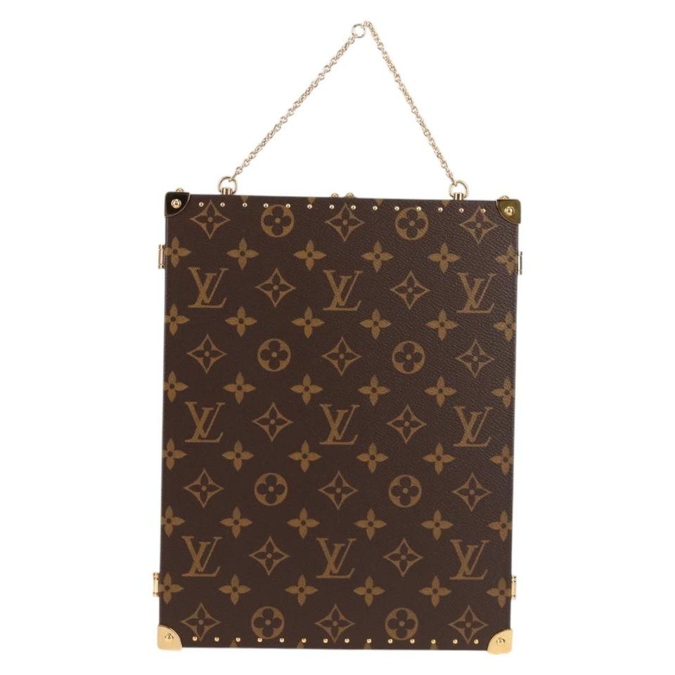 LOUIS VUITTON Monogram Home Mirror Mirror GI0554 LV Auth 124908SM | eBay