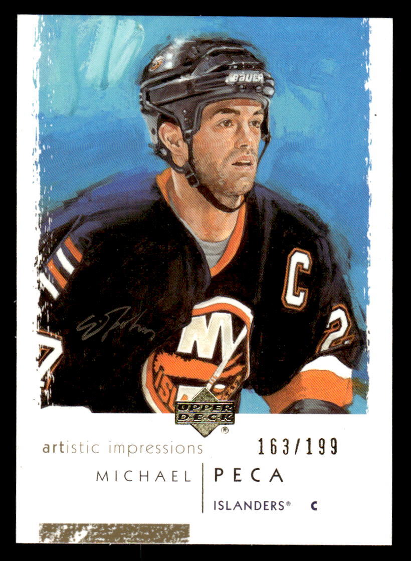 2002-03 Upper Deck Artistic Impressions - Gold #56 Michael Peca /199 ...