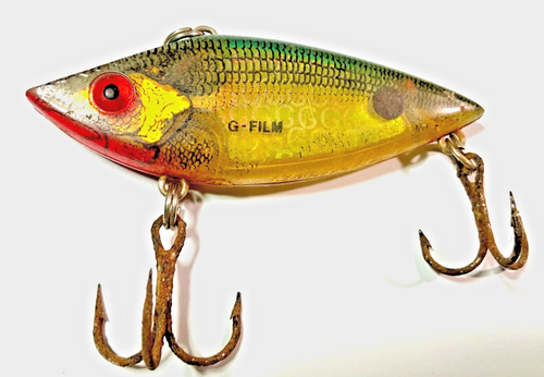 Cotton Cordell Neon Spot Sinker G-Film Rattle Trap Lipless Crankbait ...