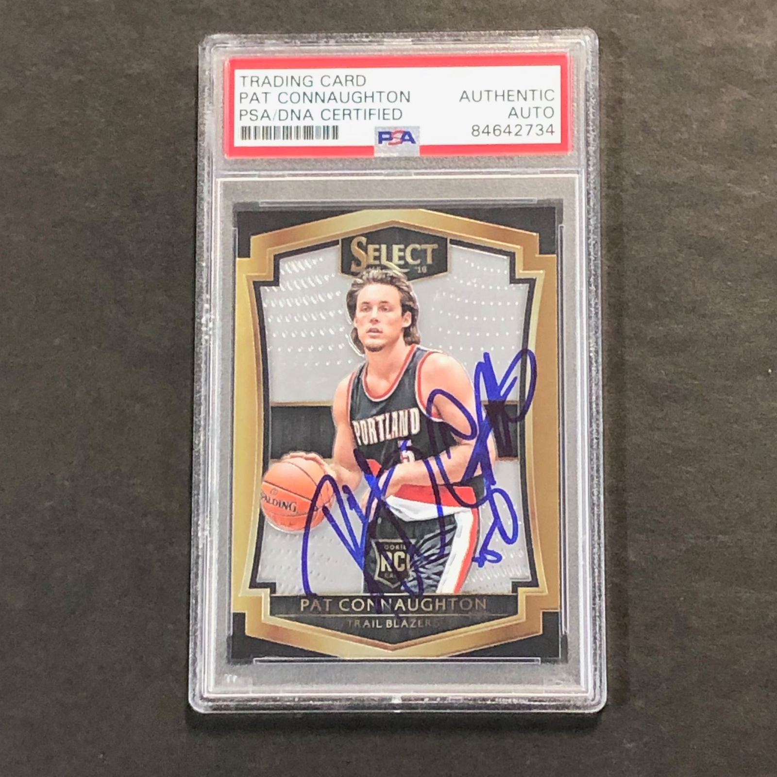 2015-16 Panini Select #148 Pat Connaughton Signed Rookie Card AUTO PSA ...