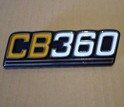 CB360 Side Cover Badge for HONDA CB & CL 360 1974 1975 New Metal Emblem ...