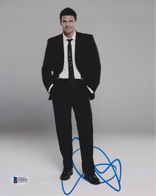 DAVID BOREANAZ SIGNED 8X10 PHOTO BONES ANGEL BECKETT BAS AUTOGRAPH AUTO ...