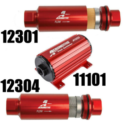 AEROMOTIVE 11101 12301 & 12304 A1000 ELECTRIC FUEL PUMP FILTER COMBO ...