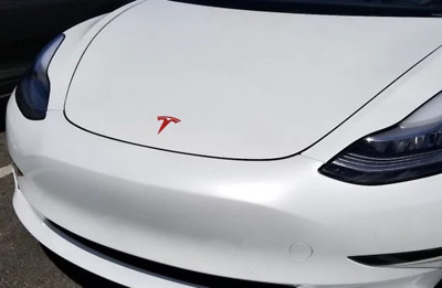Tesla Model Y Frunk / Front Trunk TESLA T Logo Decal Many Colors | eBay