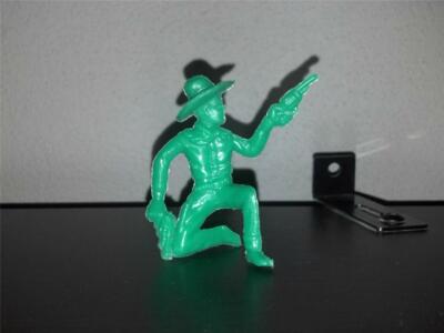 Tim-Mee Cowboy Kneeling with Pistol Green Plastic 1950s-1960s | eBay