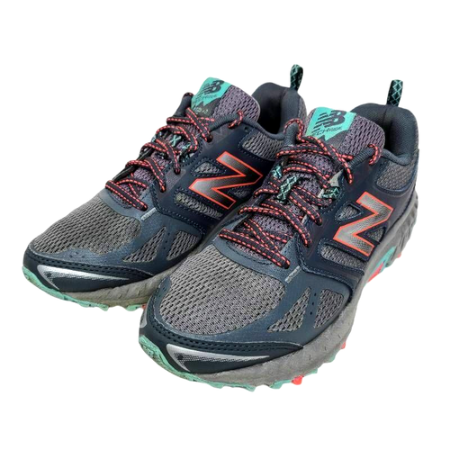 New Balance Womens 412 V3 Trail Running Shoes Gray WTE412O3 Low Top ...