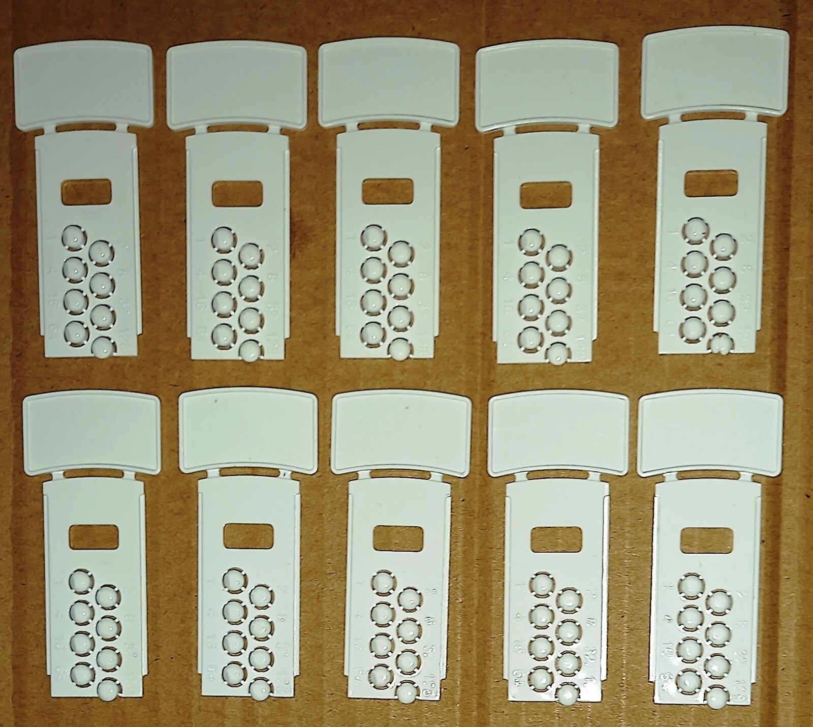 Xpert Universal Address Card for Bases 25-Pack Apollo 45682-800APO for ...