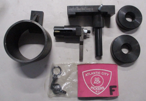 MILLER TOOL 9681 PINION DEPTH TOOL SET & 9682 BACKLASH MEASUREMENT TOOL ...