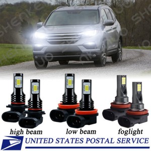 For Honda Pilot 2006-2016 2017 2018 Combo LED Headlights + Fog Lights ...