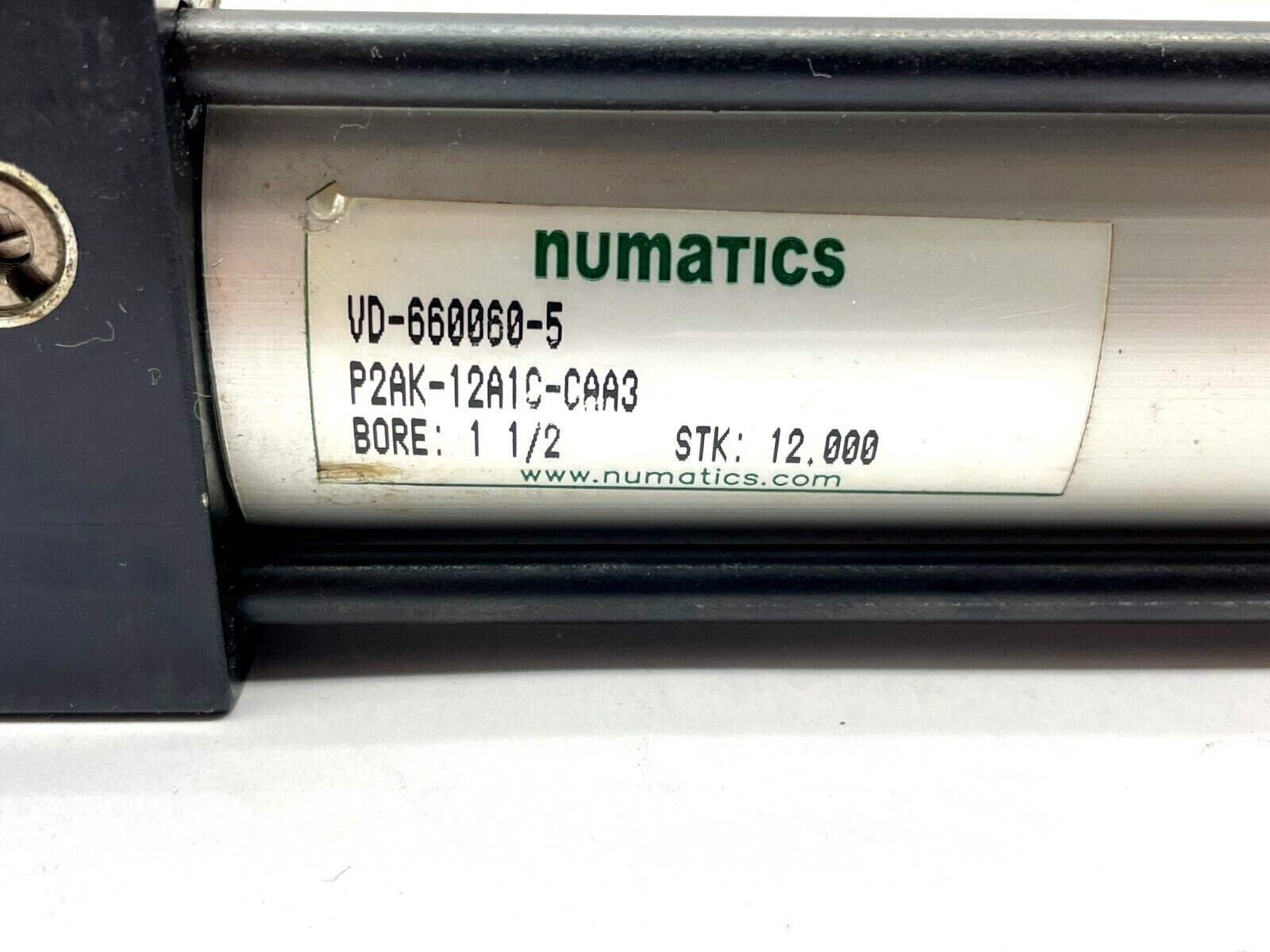 Numatics P2AK-12A1C-CAA3 Pneumatic Cylinder VD-660060-5 | eBay