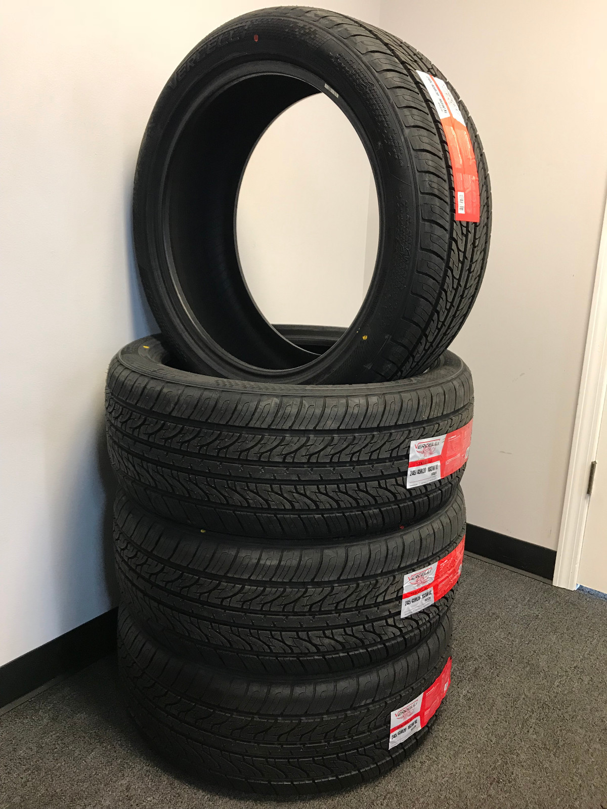 ** DODGE CHARGER 245 45 20 2454520 P245/45R20 VERCELLI STRADA SET OF 4 ...